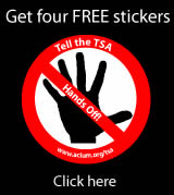 Free 'Tell the TSA Hands Off' Sticker - I Crave Freebies