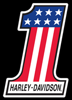 Free Harley Davidson 'Number One' Sticker - I Crave Freebies