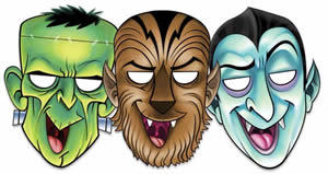 FREE Printable Halloween Masks - I Crave Freebies