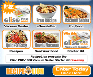 WIN an Oliso Vacuum Sealer Starter Kit! - I Crave Freebies