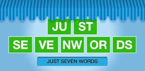 FREE Just Seven Words Game for Android Devices - I Crave Freebies
