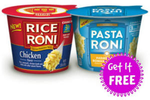 FREE Rice-A-Roni or Pasta Roni Single Serve Cup - I Crave Freebies