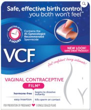 FREE VCF Vaginal Contraceptive Film Sample - I Crave Freebies